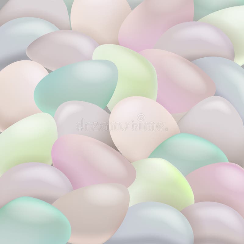 Pebble Background. Multi-colored Smooth Pitfalls Stock Vector ...