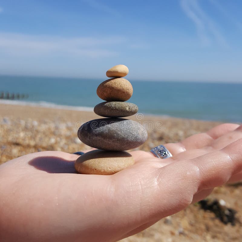 Pebble balance stock photo. Image of balance, balancing - 71687868