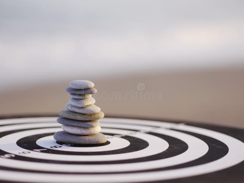 Pebble balance beach stock photo. Image of imagination - 43264926