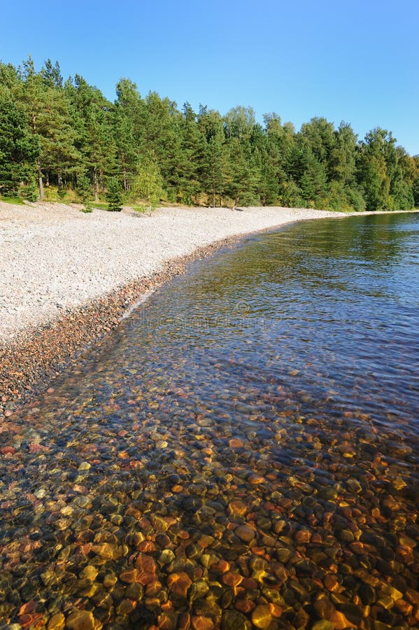 Pebble Beach stock photo. Image of pebble, smooth, landscape - 11645084