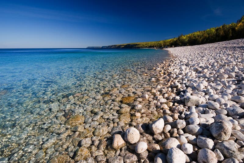 Pebble Beach stock photo. Image of summer, fall, park - 1345606