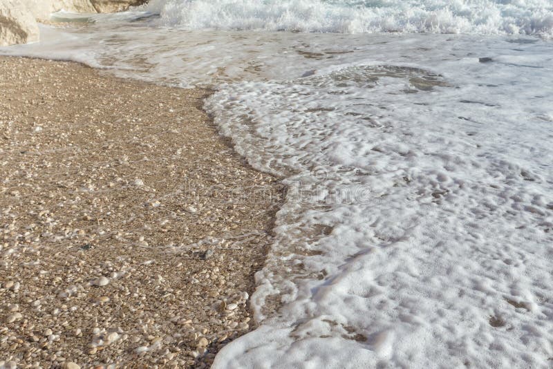 Pebble Beach stock image. Image of coast, background - 86187221