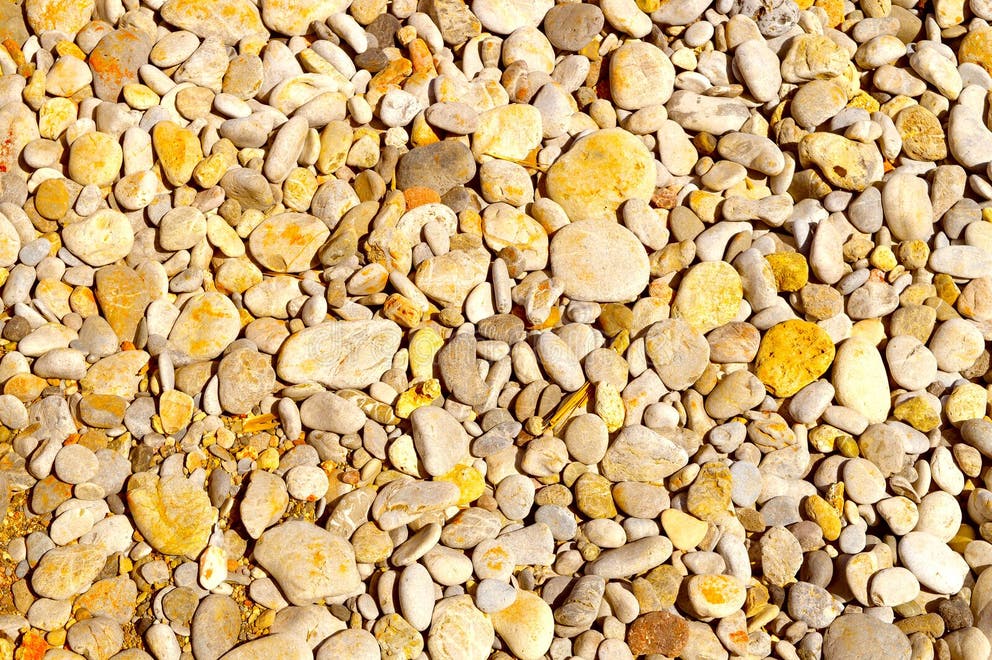 Pebble beach in Crete stock photo. Image of greece, natural - 203670536