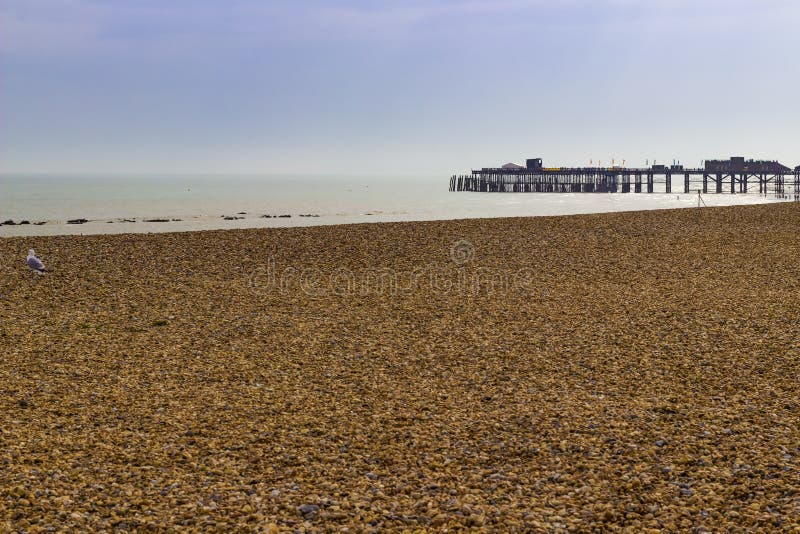 The Pebble Beach of Hastings Stock Image - Image of wave, wood: 72838047