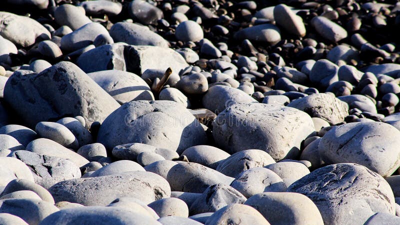 Pebble beach stock photo. Image of pebble, contrast, beach - 72461920