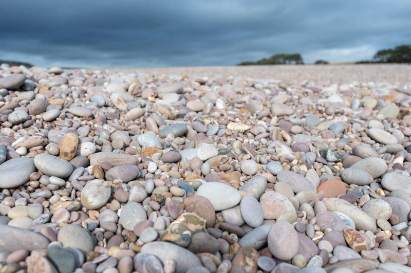 Pebble beach stock image. Image of scenery, tourism - 271703163