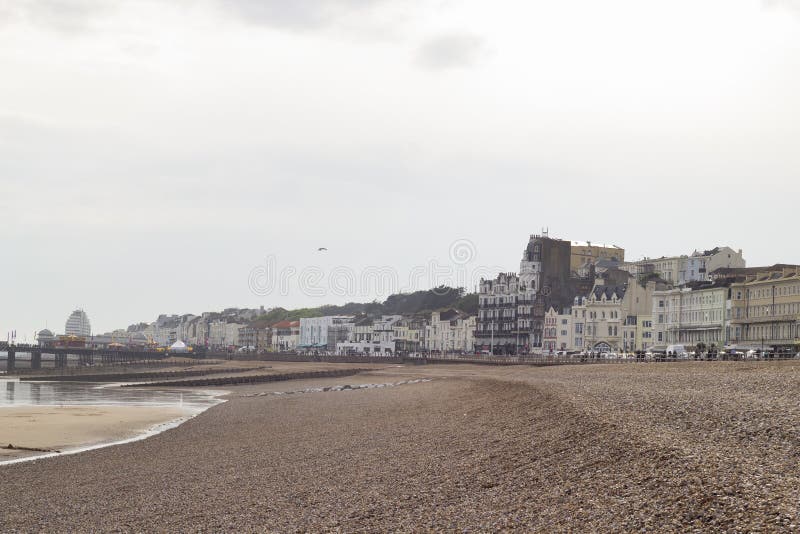 Pebble Beach Pier City Hastings Stock Photos - Free & Royalty-Free ...