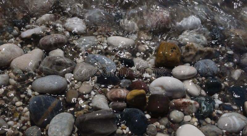 Pebble beach stock photo. Image of background, pebbles - 55366084