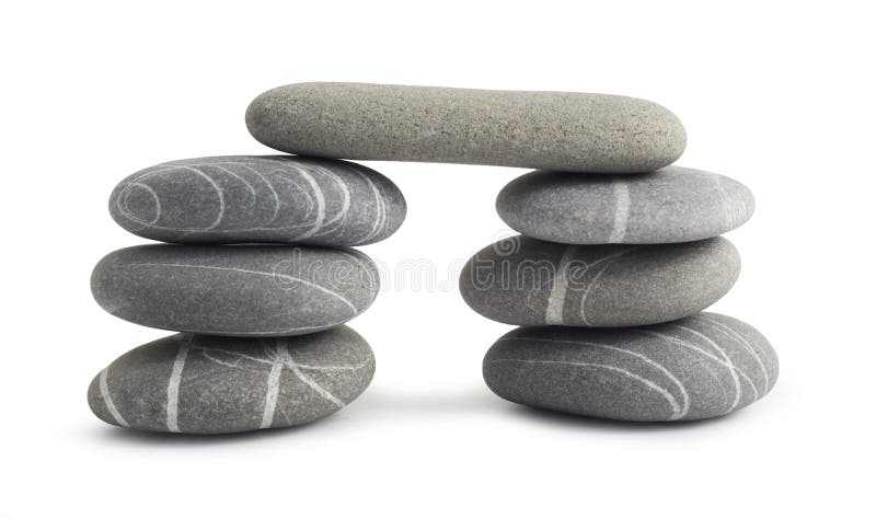 Pebble bridge stock image. Image of alternative, health - 6790197