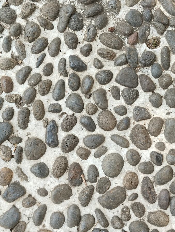 Pebble Floor Texture and Background. Commonly Used for Reflexology ...