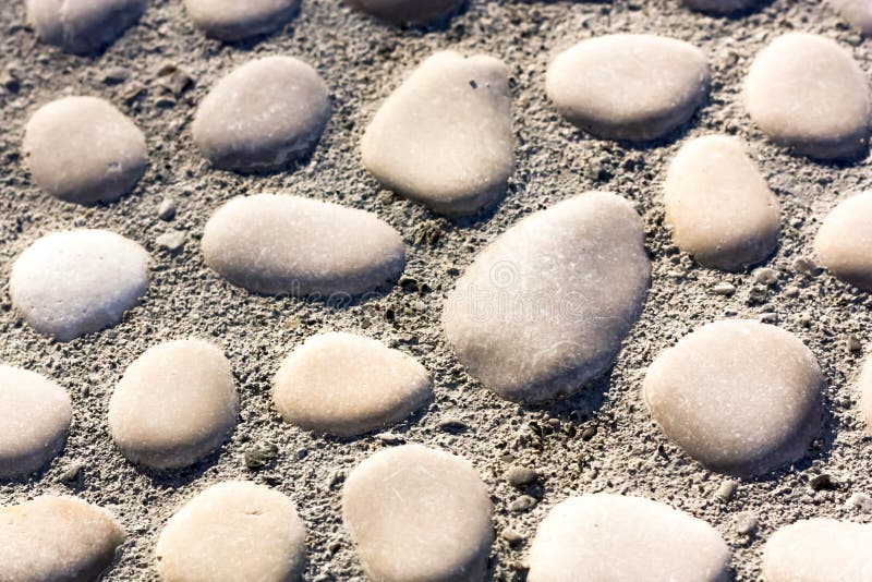 Pebble path stock photo. Image of light, beach, stones - 36890212