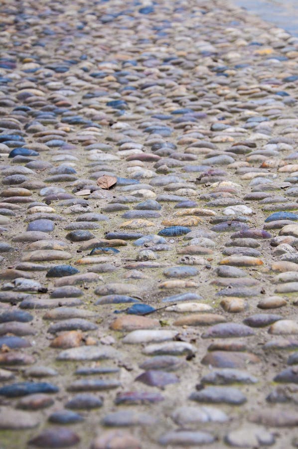 Pebble road stock photo. Image of park, stone, path, walk - 37766820