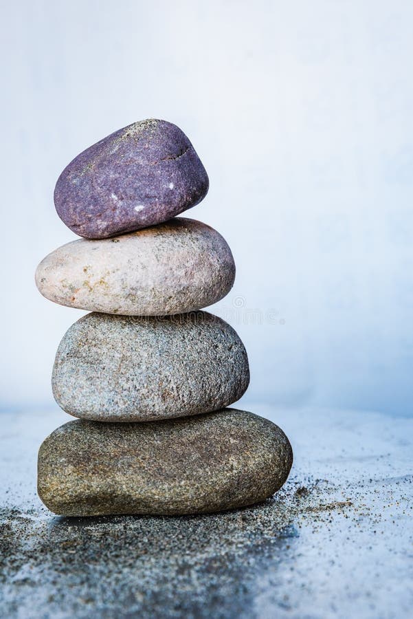Pebble rock stacked stock photo. Image of nature, happiness - 176460408
