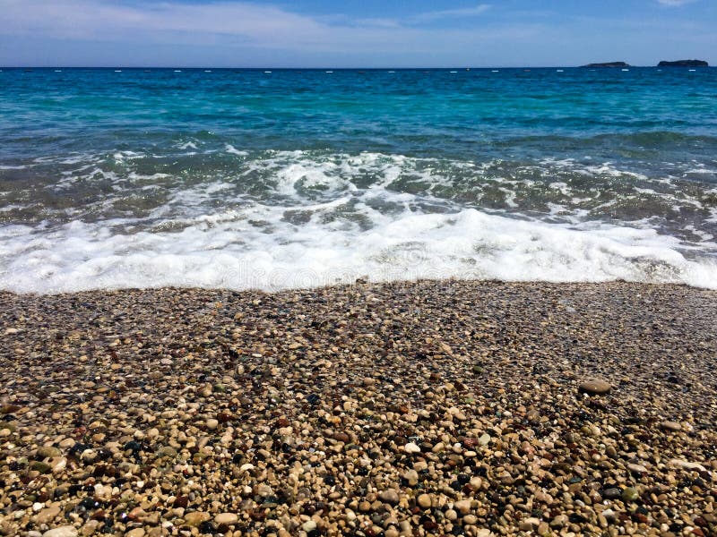 Pebble rocks stock photo. Image of seaford, vacations - 128248338