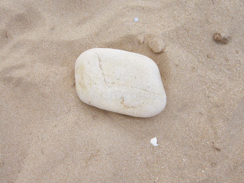 Pebble in sand stock photo. Image of nature, still, lies - 12547526