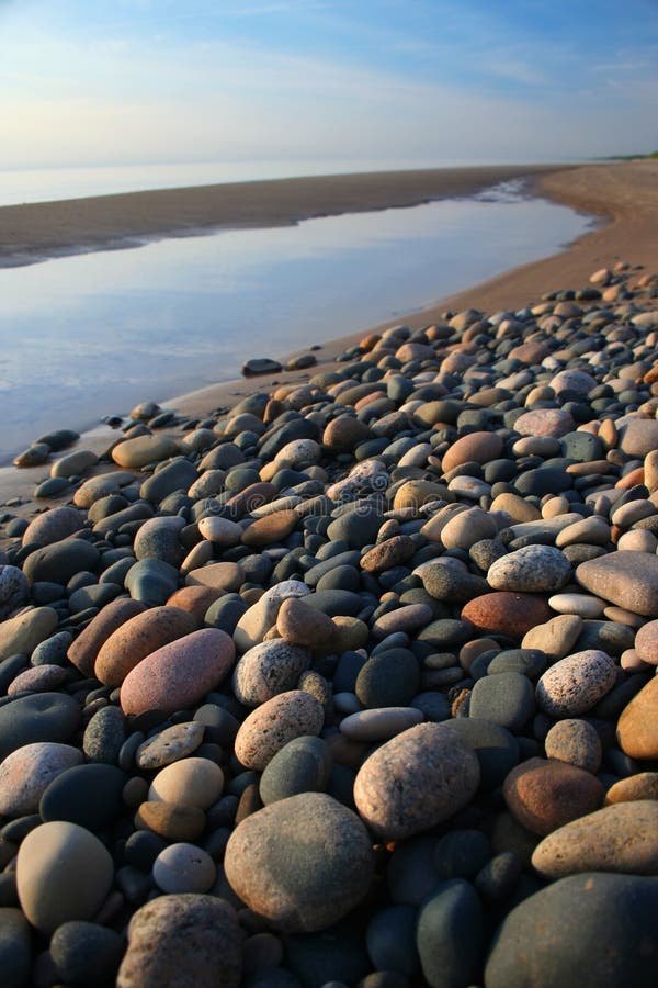 Pebble Shore stock image. Image of shore, rocky, smooth - 2479725