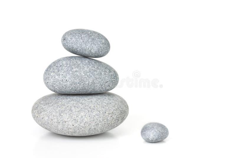 Pebble stack stock image. Image of concept, order, gray - 4252085