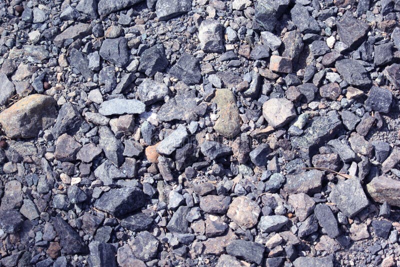 Pebble stone on the ground stock photo. Image of ground - 149655730