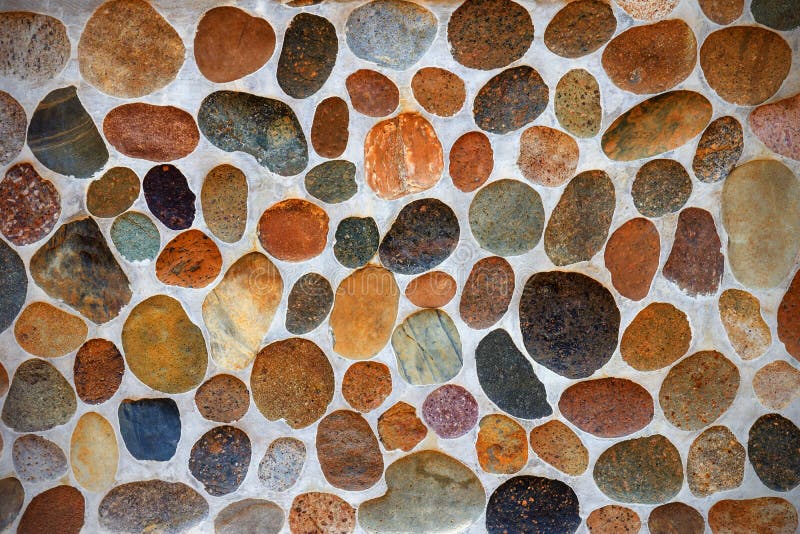 Pebble Stone Floor Tile Texture Stock Photo - Image of granite ...