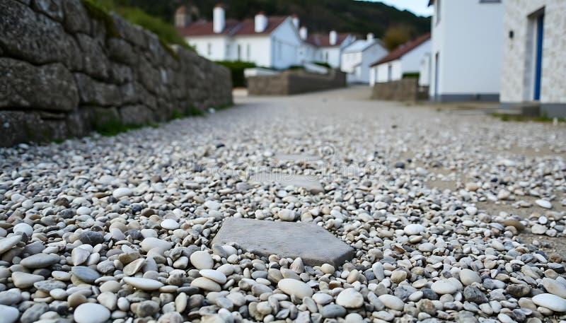 Pebble Stone Garden Path, Natural Walkway and Landscaping Design ...