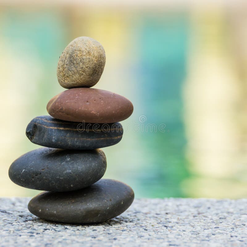 Pebble stones stack stock image. Image of nature, abstract - 38709337