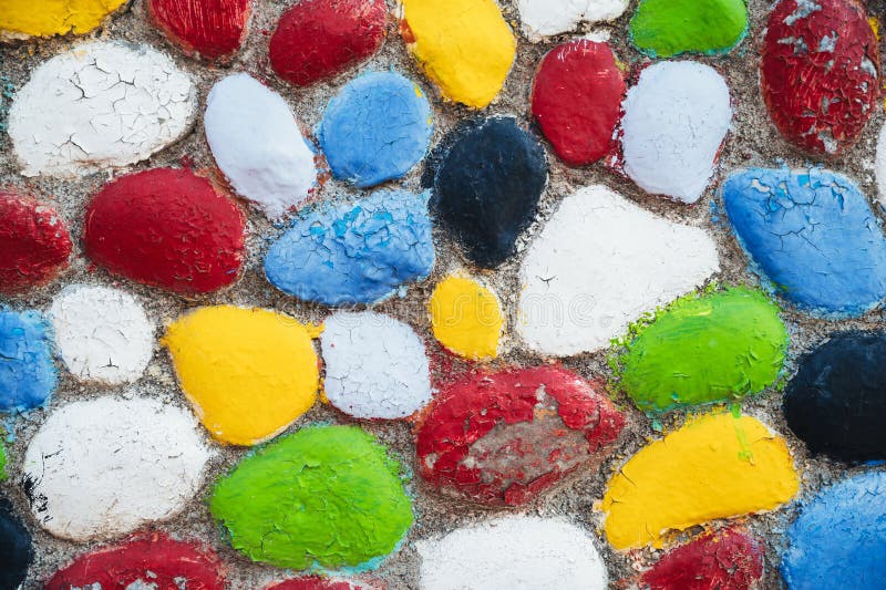 Pebble Texture Backgrounds. Colorful Stone Stock Photo - Image of ...