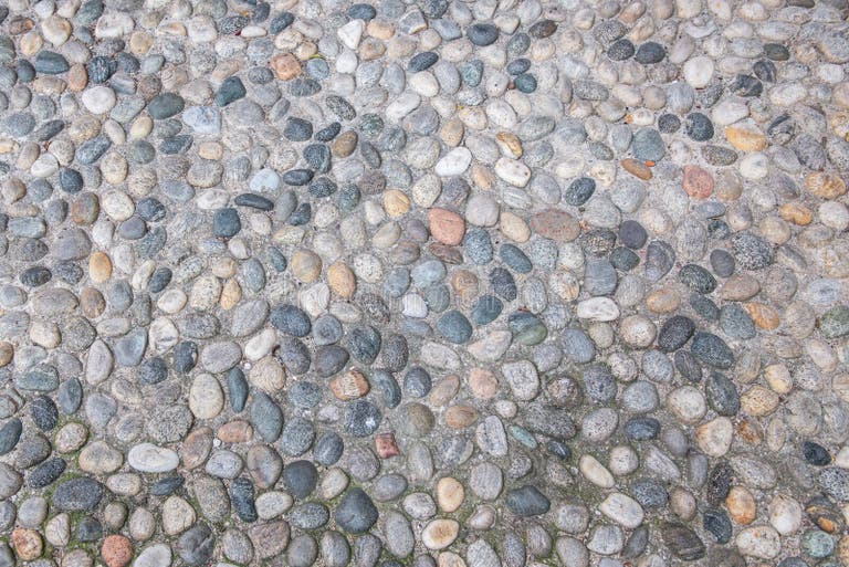 Pebble Track, Landscape Design Element Stock Photo - Image of style ...