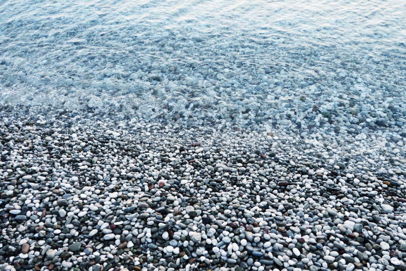 Pebble under water stock image. Image of wallpaper, coastline - 152704425