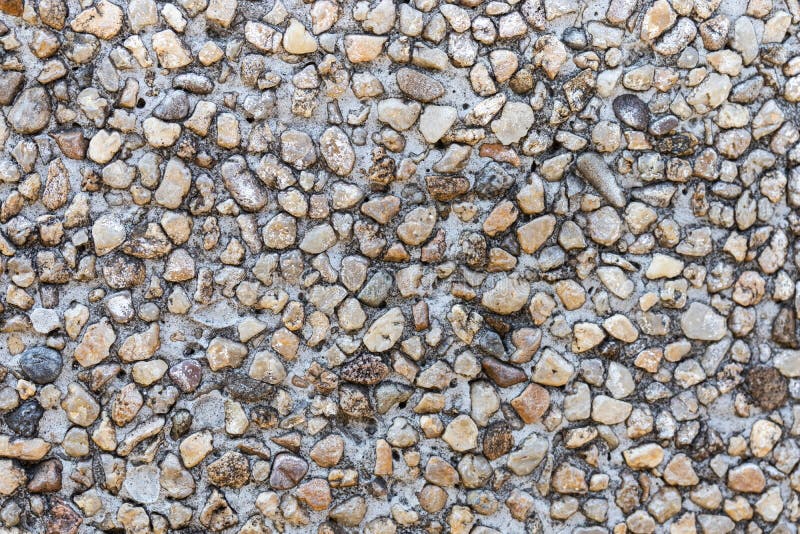 Pebble Wall Texture Close Up for Background Stock Photo - Image of ...