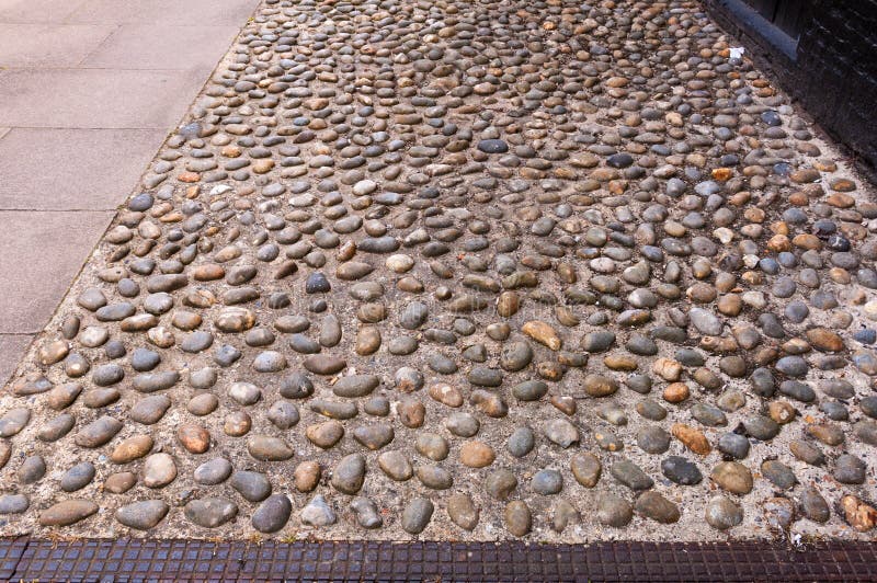 Pebbled textured path stock image. Image of material - 42197107