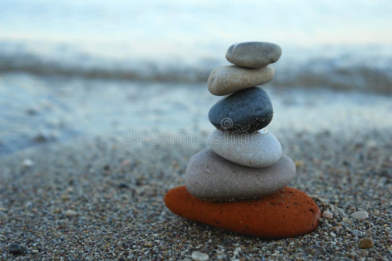 Pebbles stock image. Image of freedom, eternity, equilibrium - 1951199