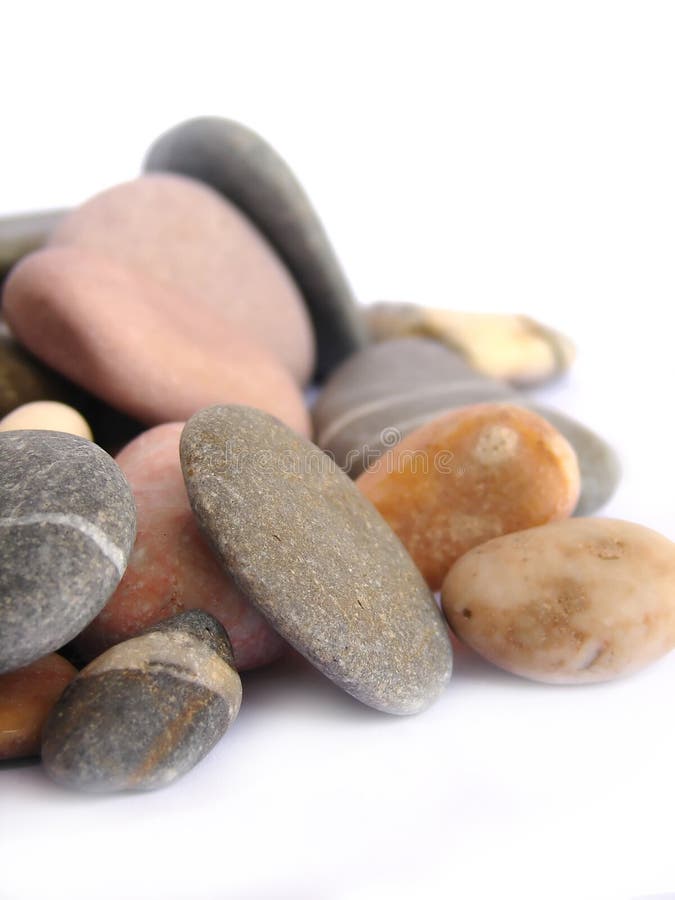 Colorful beach rocks stock photo. Image of colours, pebble - 1898184