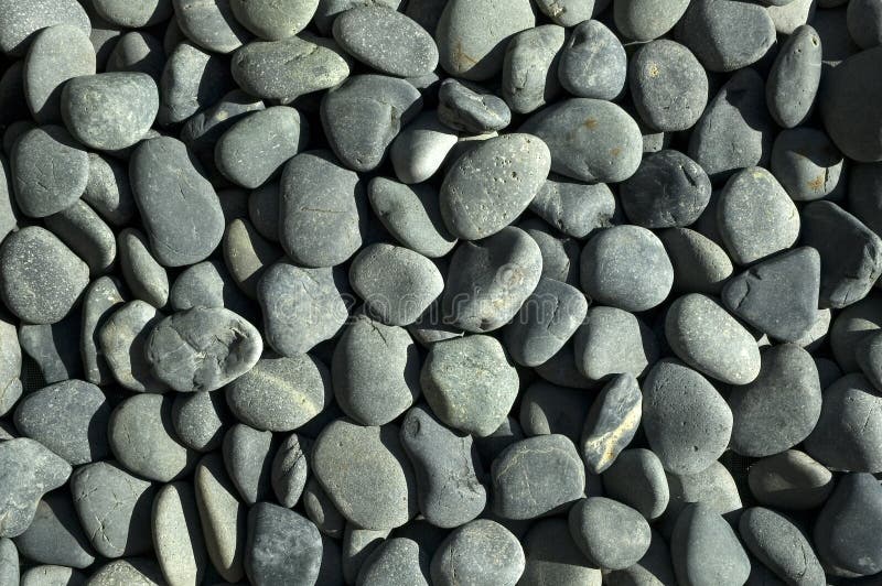 Smooth gray pebbles stock photo. Image of stone, peace - 3585618