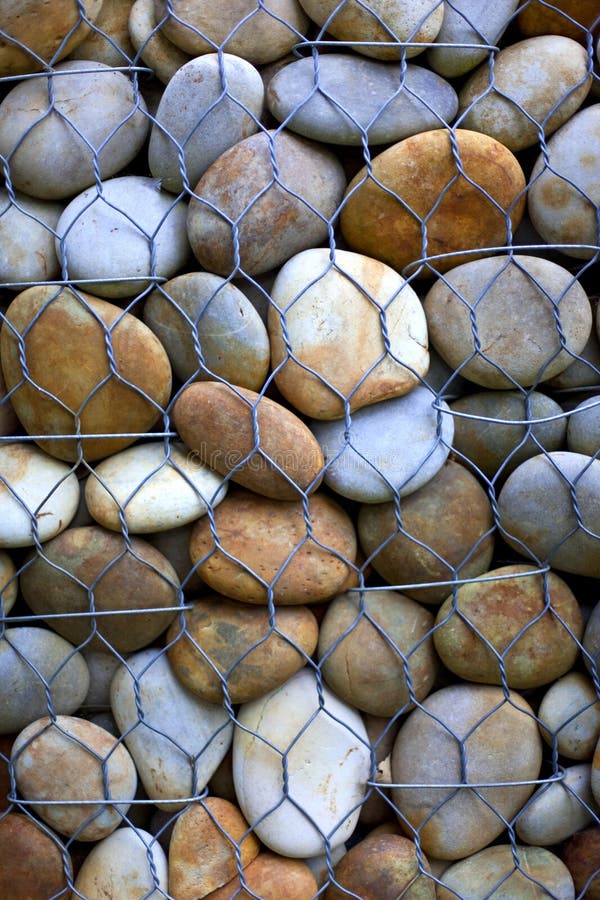 Pebbles stock image. Image of metal, pebbles, fence, stone - 42953815