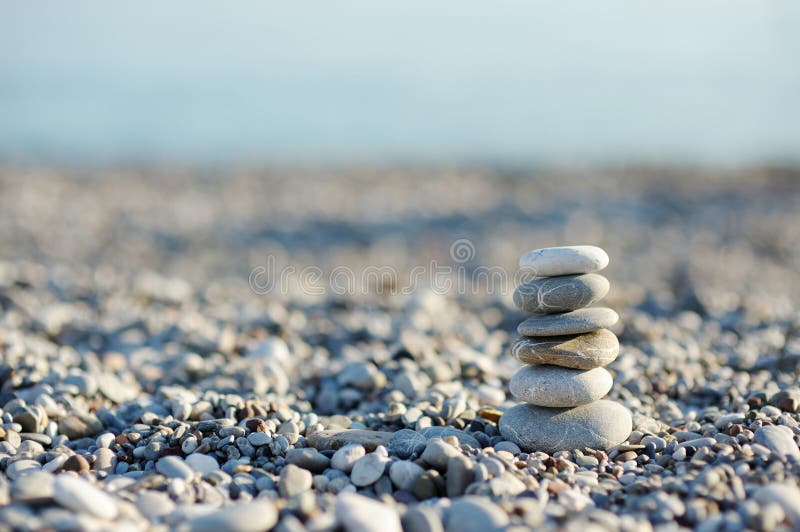 Pebbles in balancing stock image. Image of compound, pattern - 25171031