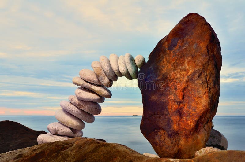 Pebbles and boulder stock photo. Image of cobblestone - 33431410