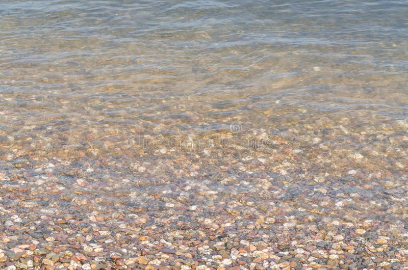 Pebbles in the Clear River. Stock Photo - Image of nature, ocean: 56717840