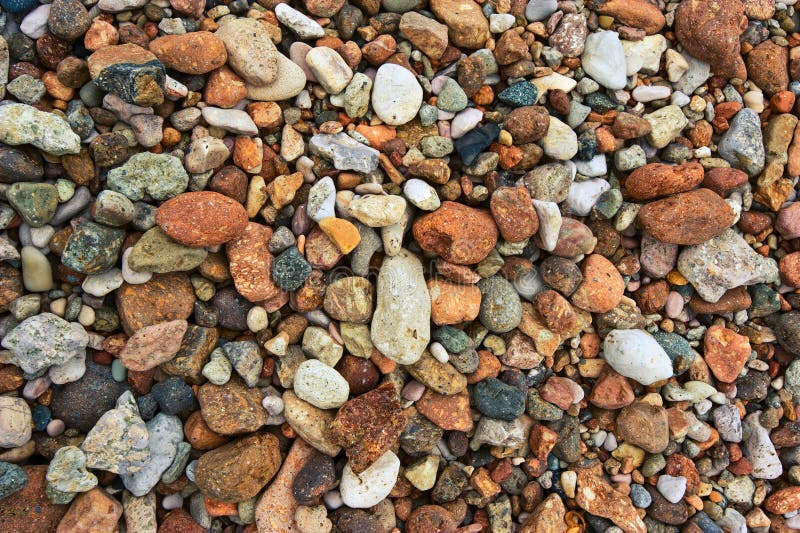 Pebbles closeup. stock image. Image of sandy, mineral - 38749709