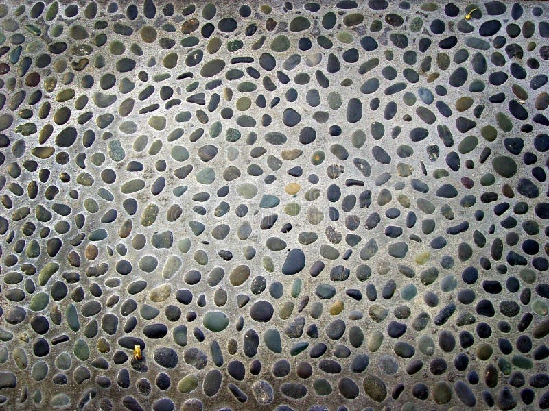 Pebbles in concrete stock image. Image of vivid, gray, colorful - 35717