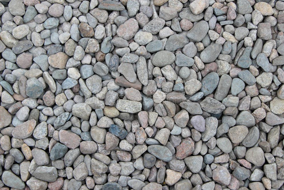 Pebbles of Different Shape, Size, Color and Origin Stock Photo - Image ...