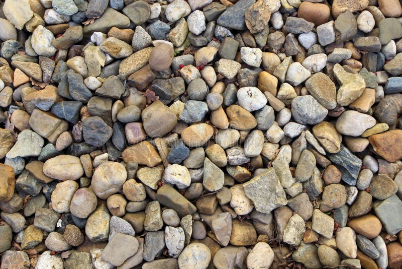 Pebbles of Different Shape, Size, Color and Origin Stock Image - Image ...