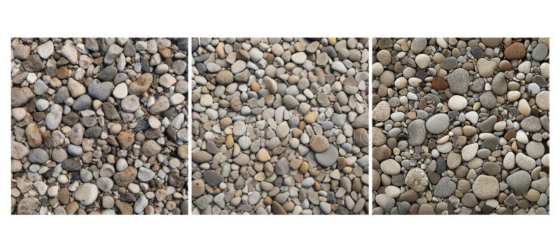 Pebbles Exposed Aggregate Stone Texture Surface Stock Image - Image of ...