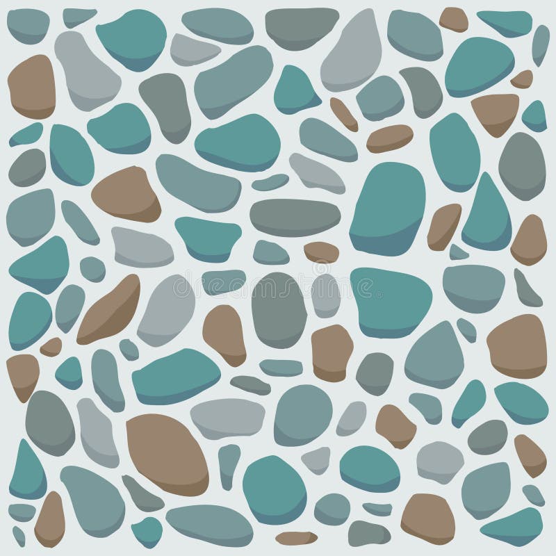 Pebbles, Label Vector Background Stock Vector - Illustration of natural ...