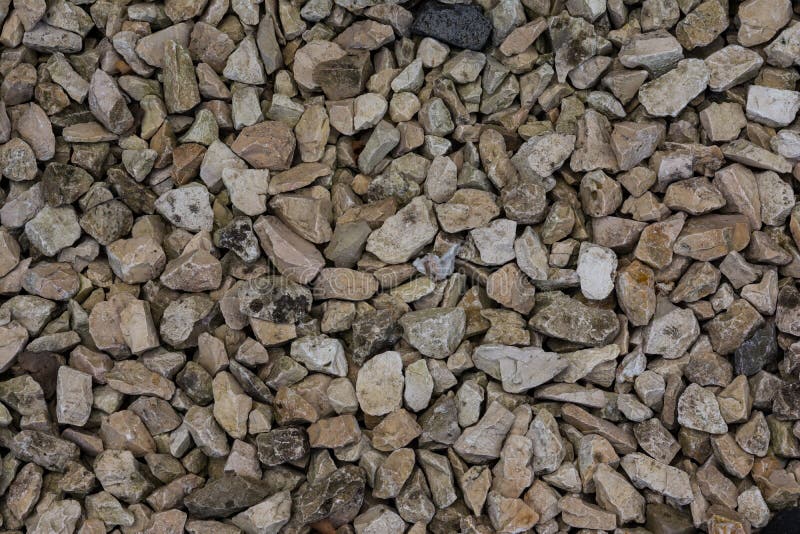 Pebbles Rocks Texture Ground Beige Tan Pink White Stock Image - Image ...