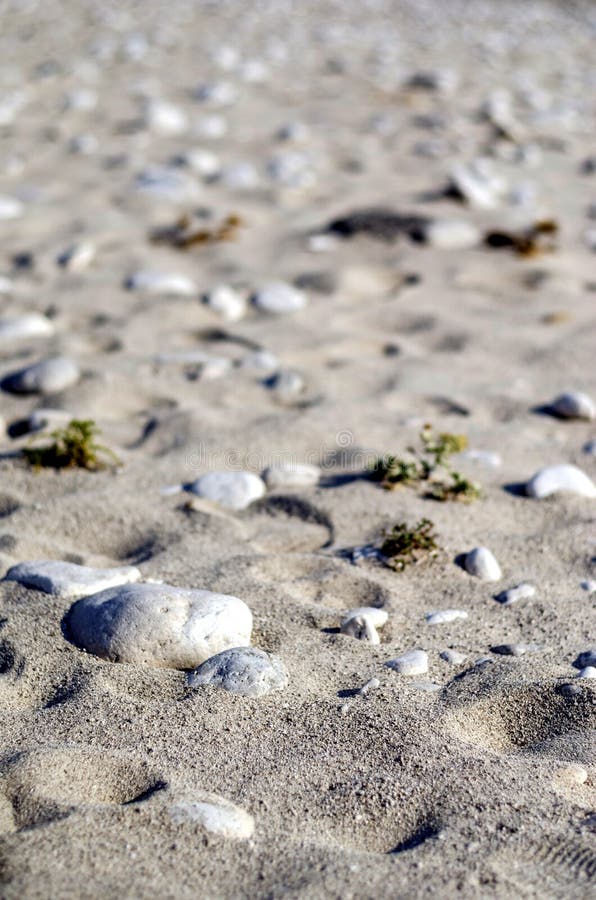 Pebbles in sand stock image. Image of away, natural, arrangement - 34454531