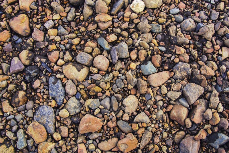 Pebbles in the Sand. Beach Pebbles. Background Image of Pebbles. Stock ...