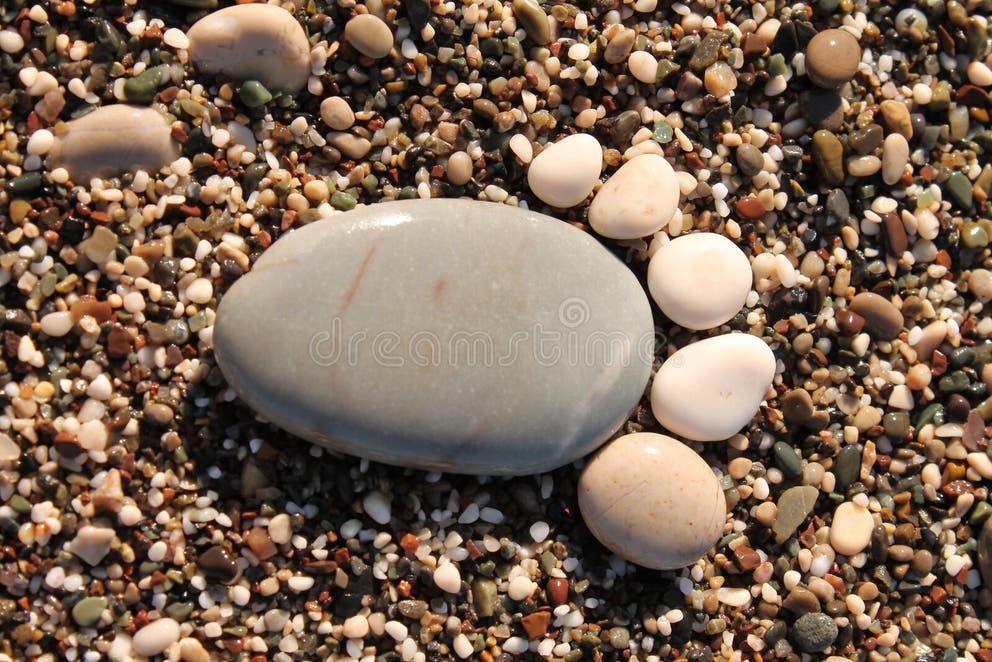 Pebbles sea stock photo. Image of hotel, water, mediterranean - 35012224