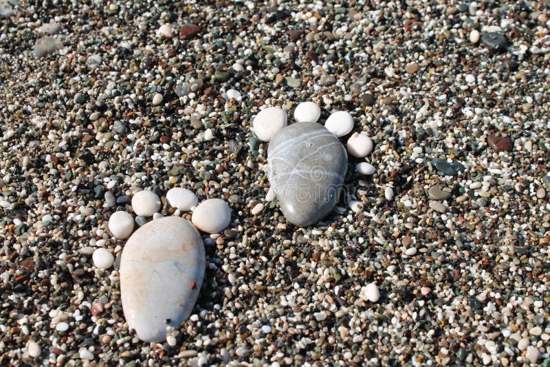 Pebbles sea stock photo. Image of figurines, force, minerals - 35012474