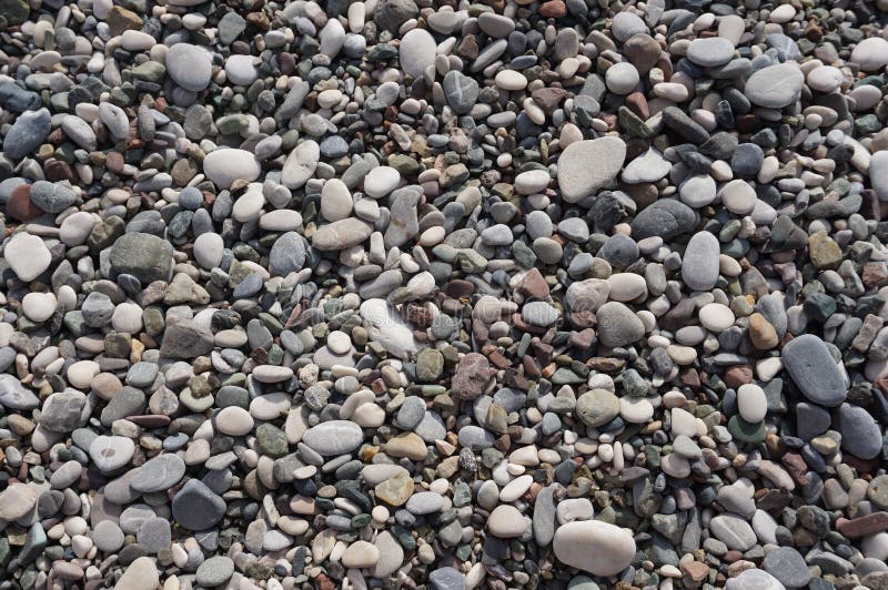 Pebbles on a seabed stock photo. Image of seabed, ripple - 121884808