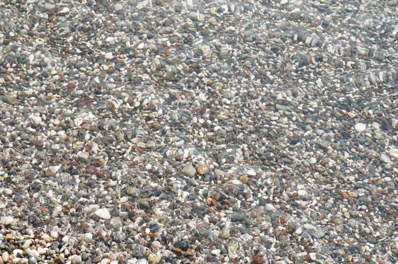 Pebbles on a seabed stock image. Image of tropical, pattern - 121884929